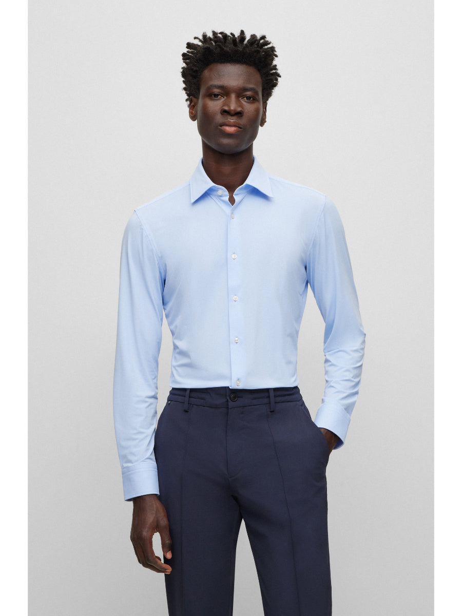 BOSS Formal Shirt - Hank - Performance Spread_Pfm – Men Wardrobe