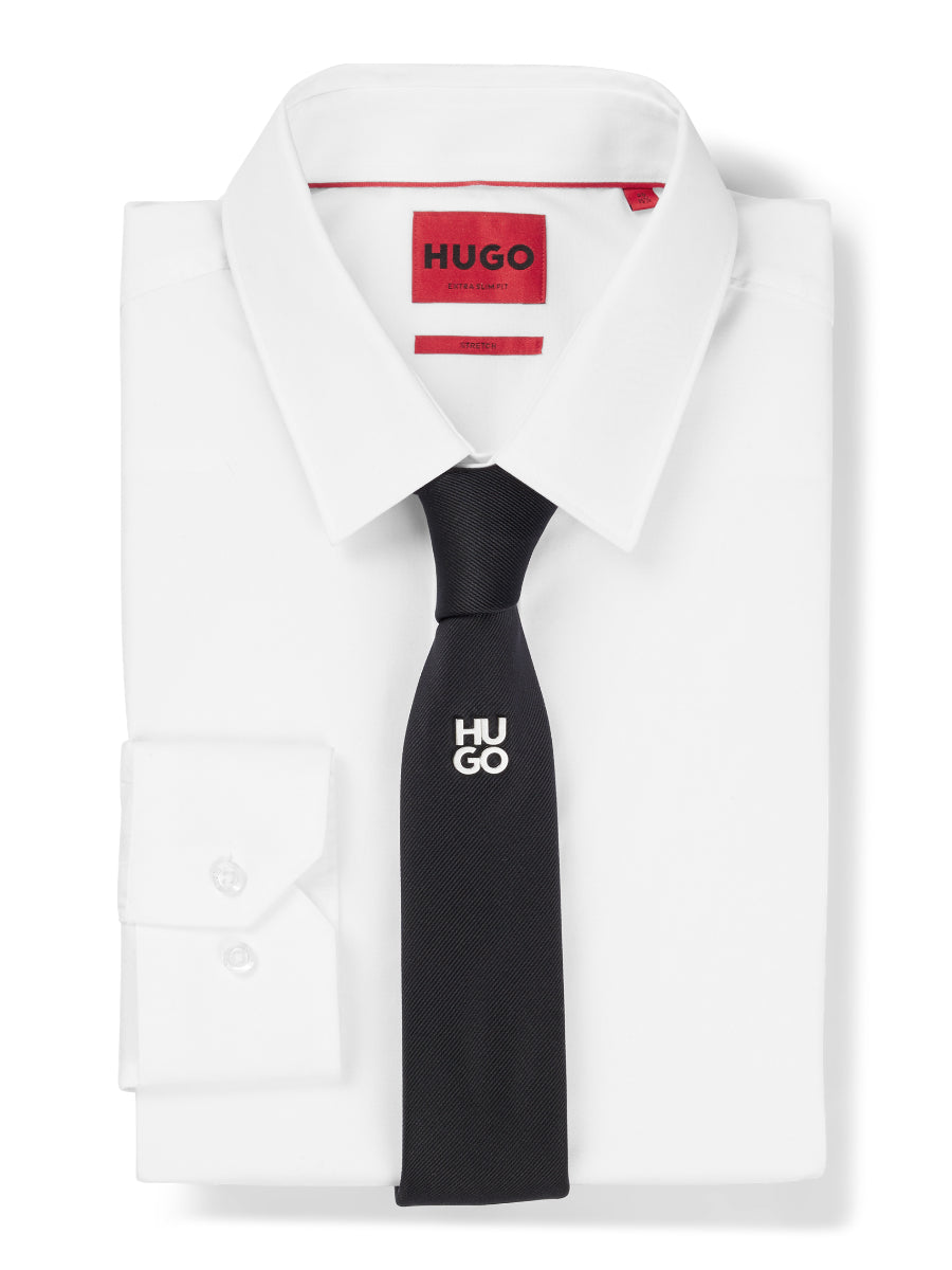 HUGO Tie - Tie cm 6 metal – Men Wardrobe