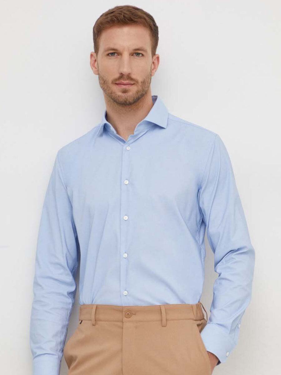 BOSS Formal Shirt - Hank - Performance Spread-Pfm – Men Wardrobe