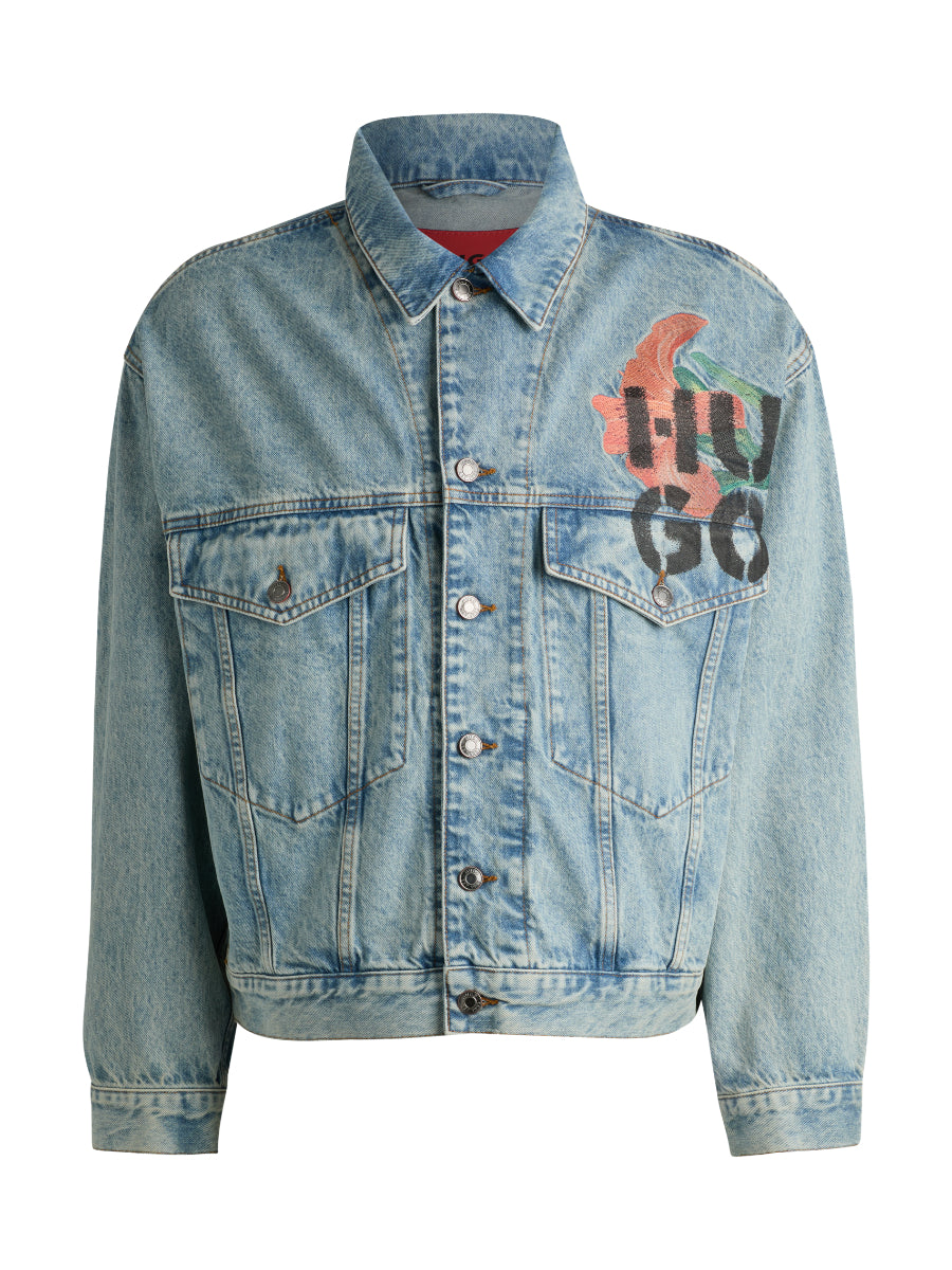 HUGO Denim Jacket - HUGO 097 – Men Wardrobe