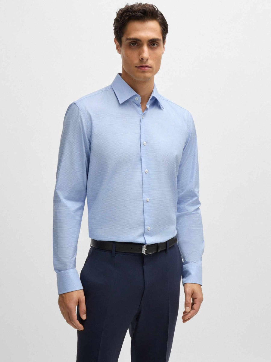 BOSS Formal Shirt - H-HANK Kent_Pfm – Men Wardrobe