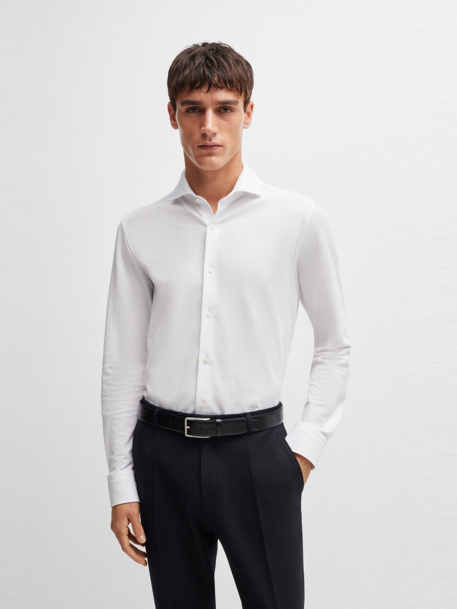 BOSS Formal Shirt - Hank-Pfm - Performance Spread – Men Wardrobe