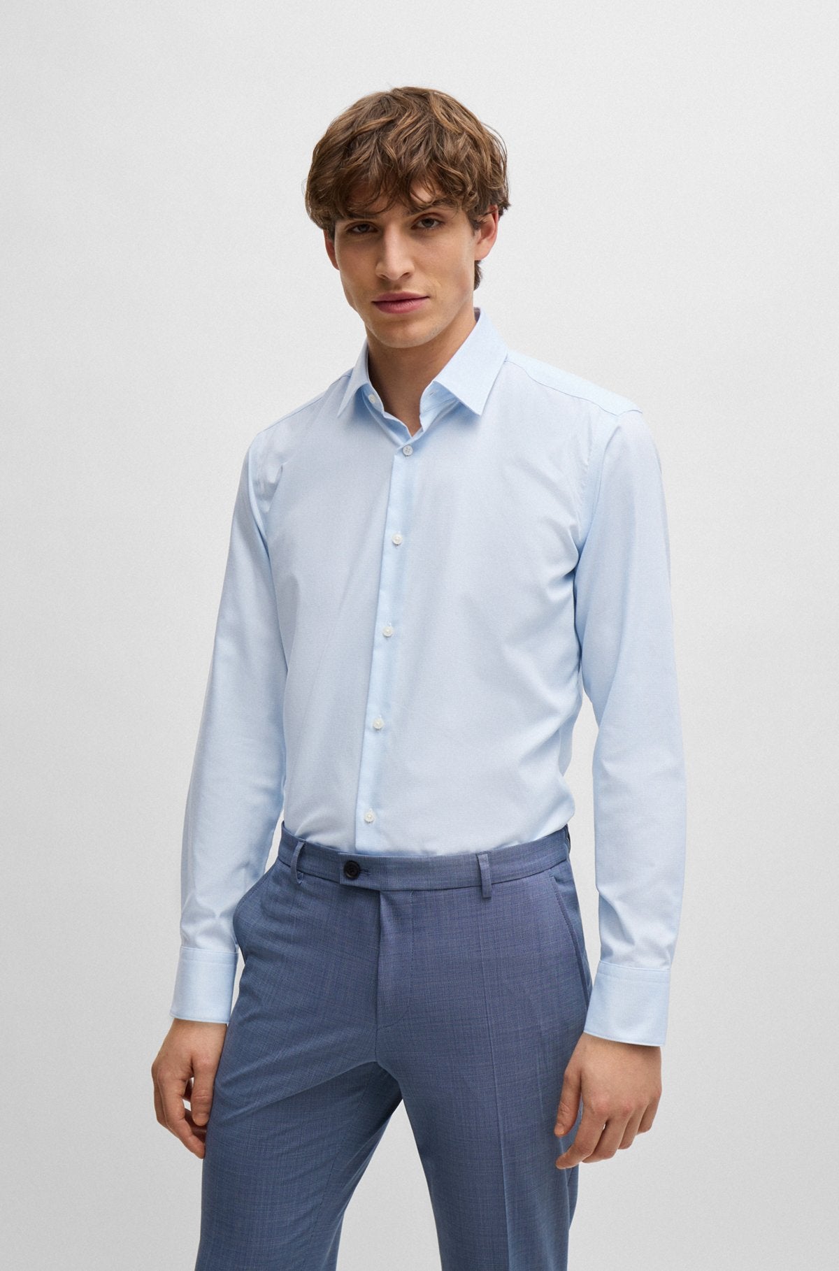 BOSS Formal Shirt - P-HANK-s-kent-C1 – Men Wardrobe