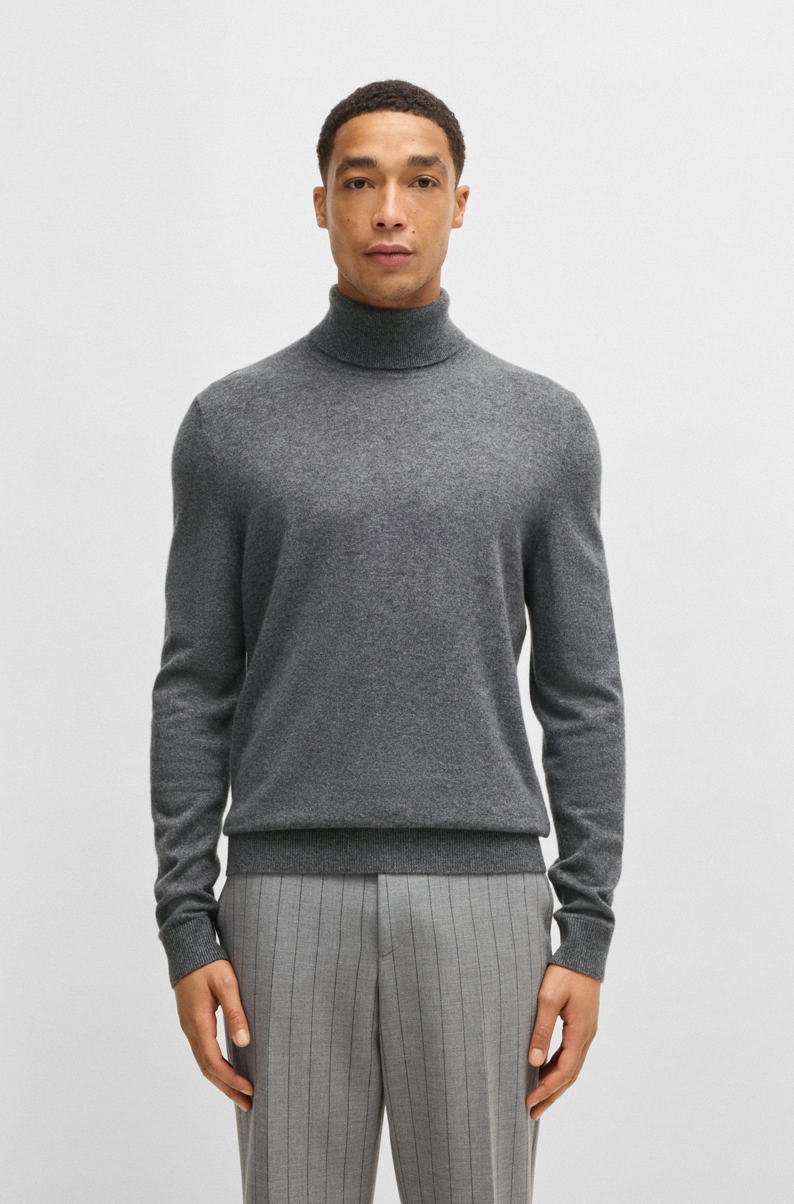 BOSS Roll Neck Knitwear - H-Emio – Men Wardrobe